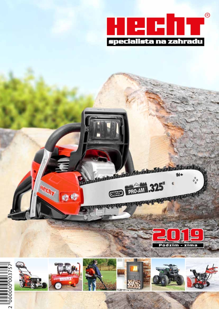 HECHT - Tištěný katalog HECHT - specialista na zahradu
