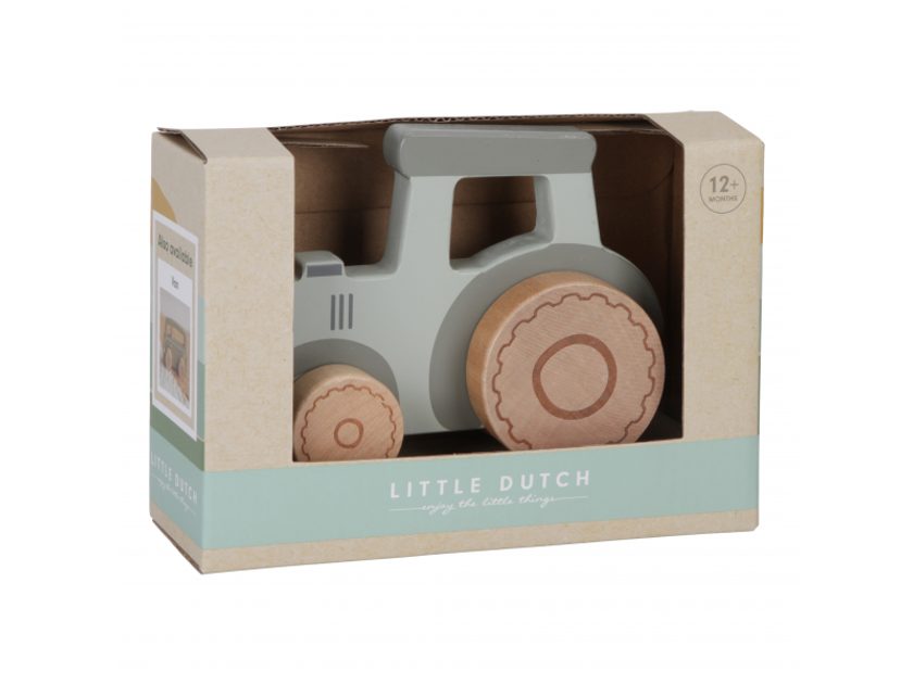 Little Dutch Traktor dřevěný Farma - Little Dutch - Dřevěné hračky ...