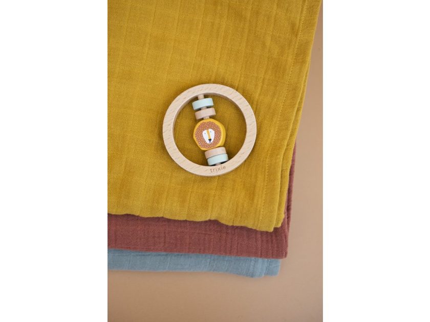 Trixie Baby Dřevěné kulaté chrastítko Lion - Trixie Baby - Chrastítka ...