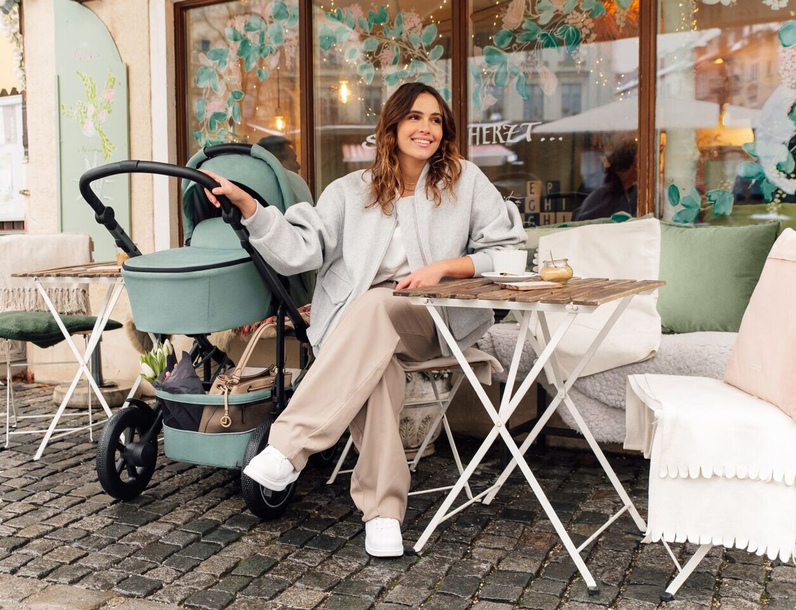 BRITAX RÖMER Set kočárek Smile 5Z + hluboká korba + autosedačka Baby ...