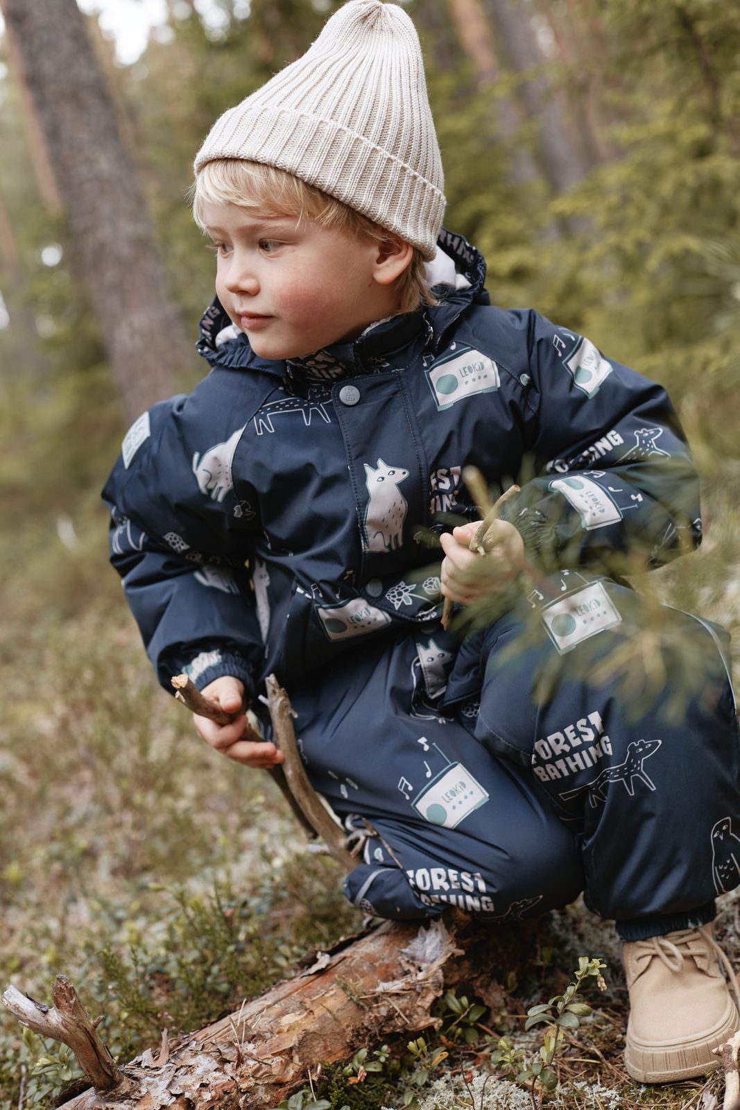LEOKID Zimní kombinéza Hero Forest Bathing vel. 3 - 4 roky (vel. 98) - LEOKID - Zimní kombinézy ...