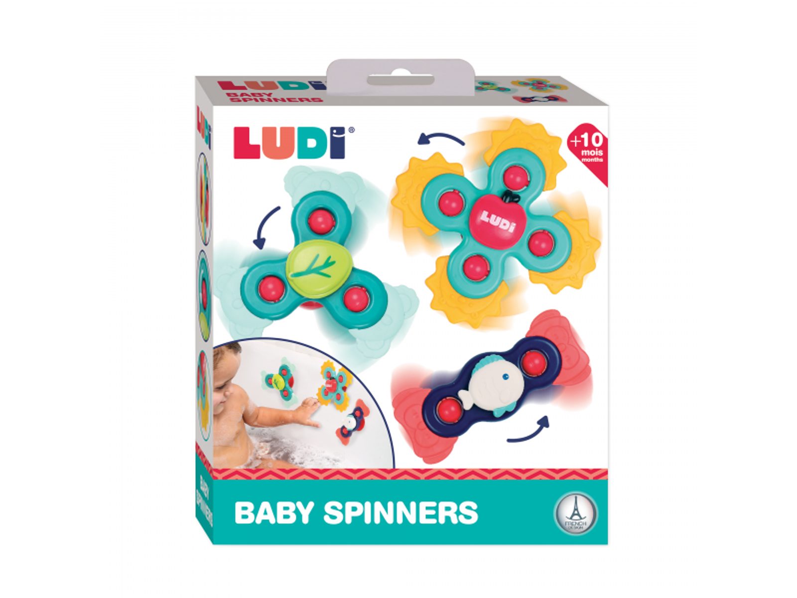 Ludi Baby spinner 3 ks - LUDI - Pro děti - Malvík.cz