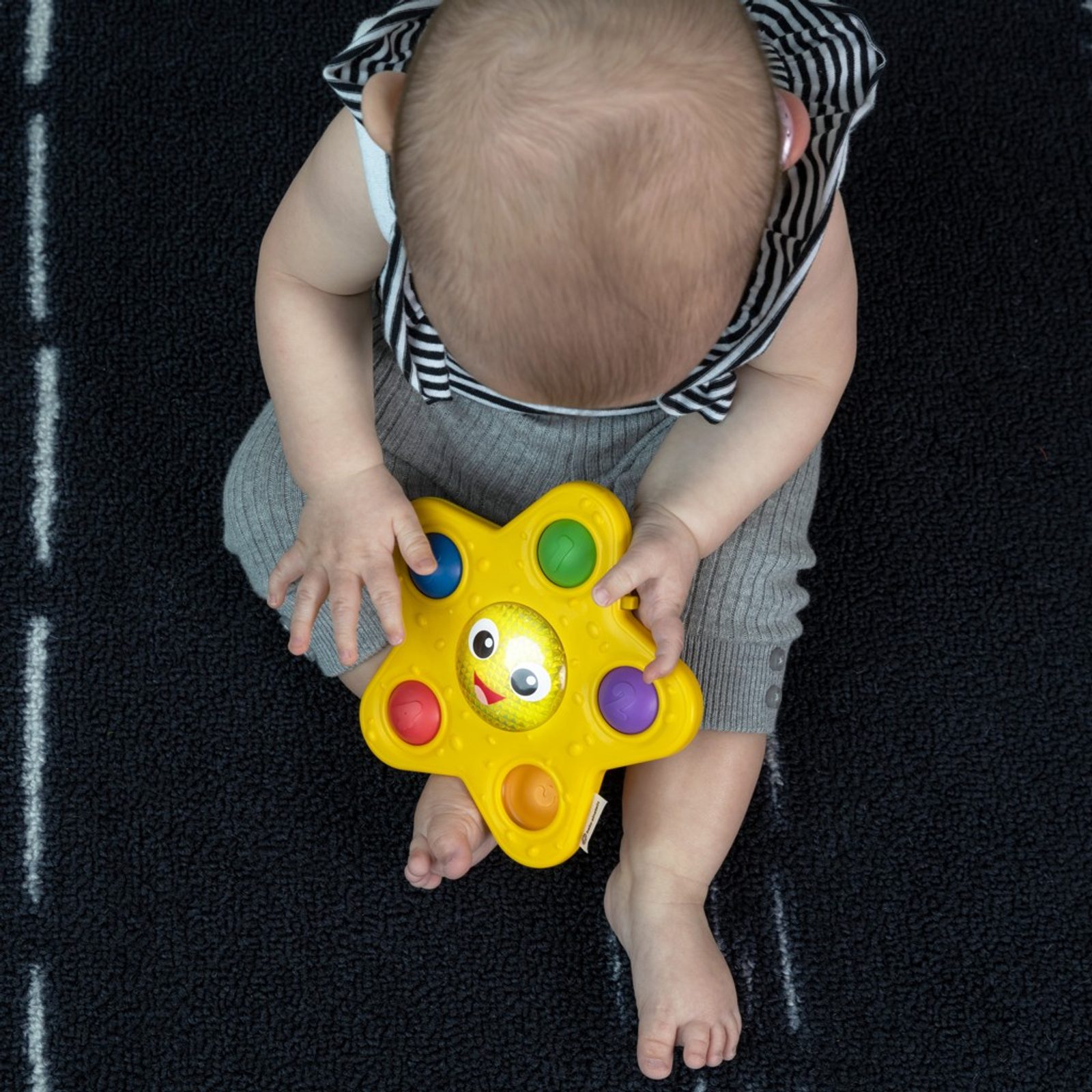 Baby Einstein Hračka aktivní s přísavkou Pop & Glow Starfish™ 6m ...