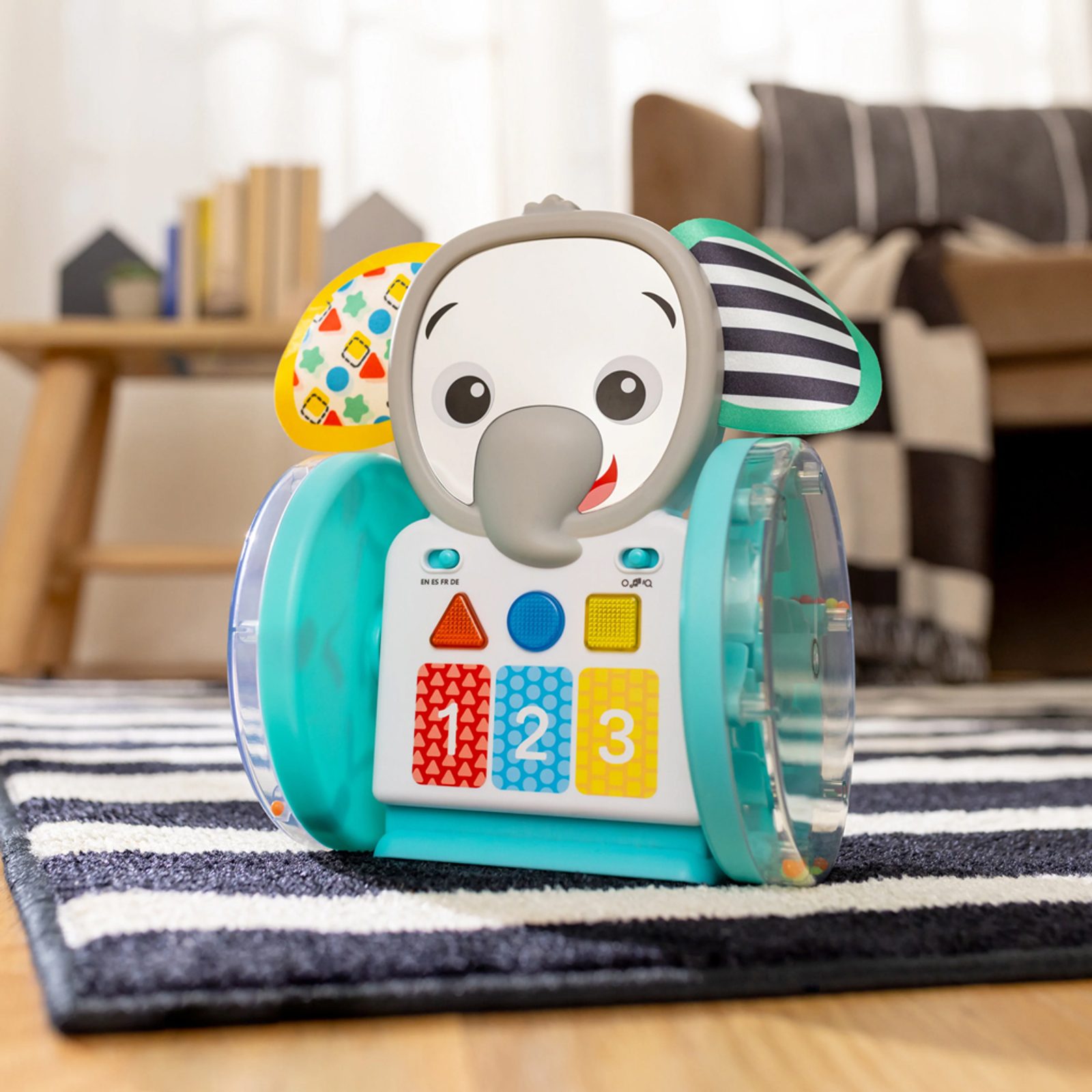 BABY EINSTEIN Hračka hudební interaktivní Chase & Tap Earl™ 6m+ - Baby ...