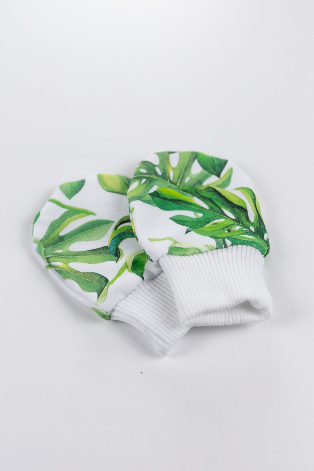 enie baby Novorozenecké rukavičky vel. 62-68 Tropical Leaves - enie ...