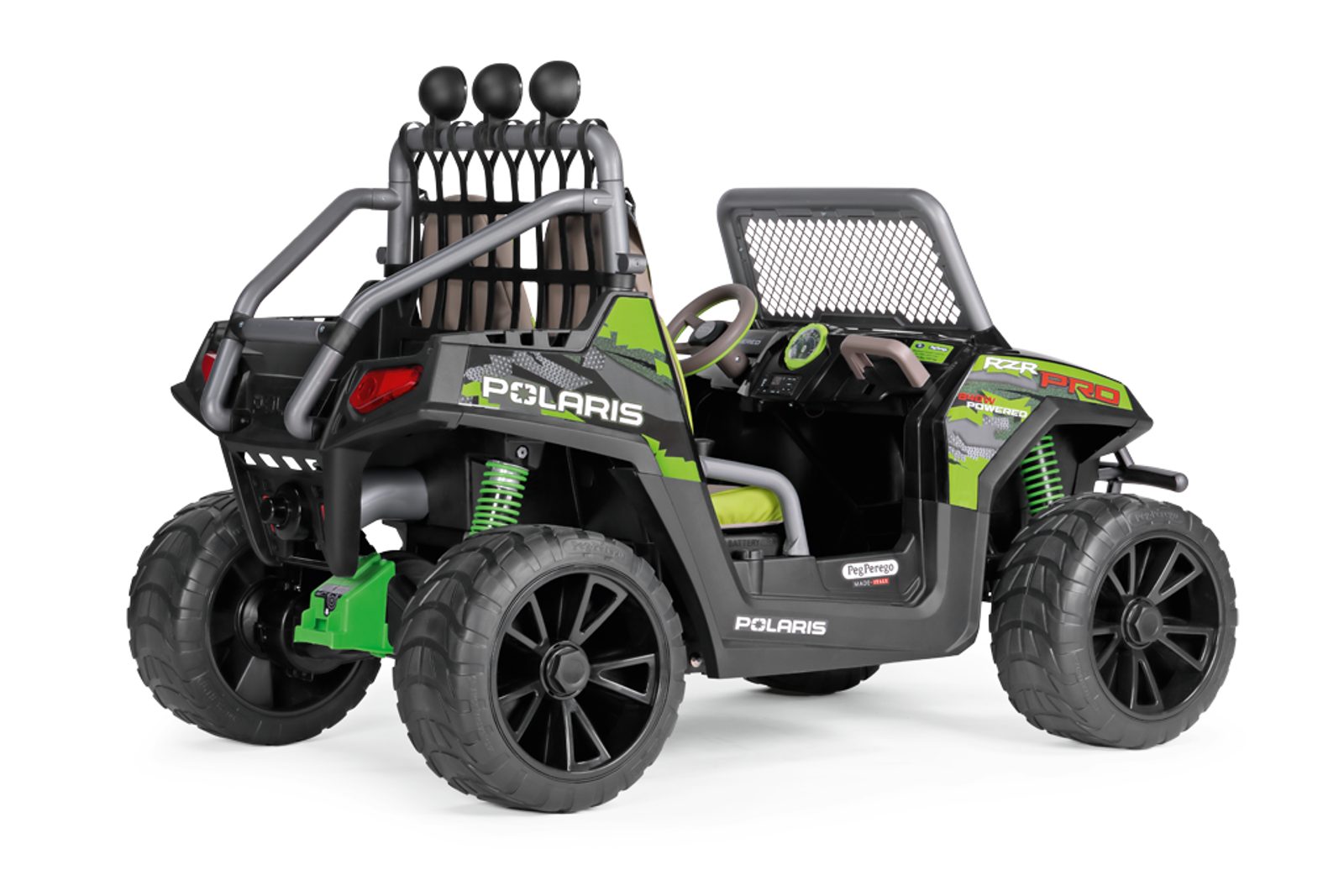 Peg Pérego POLARIS RZR PRO Green Shadow - Peg Perego vozítka ...