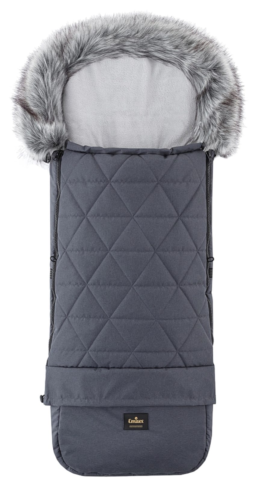 Emitex Fusak COMBI DIAMOND Gray & Gray - Emitex - Fusaky do kočárku ...