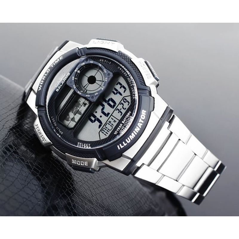 Casio World Timer - AE-1000WD-1AVEF - TimeStore.cz