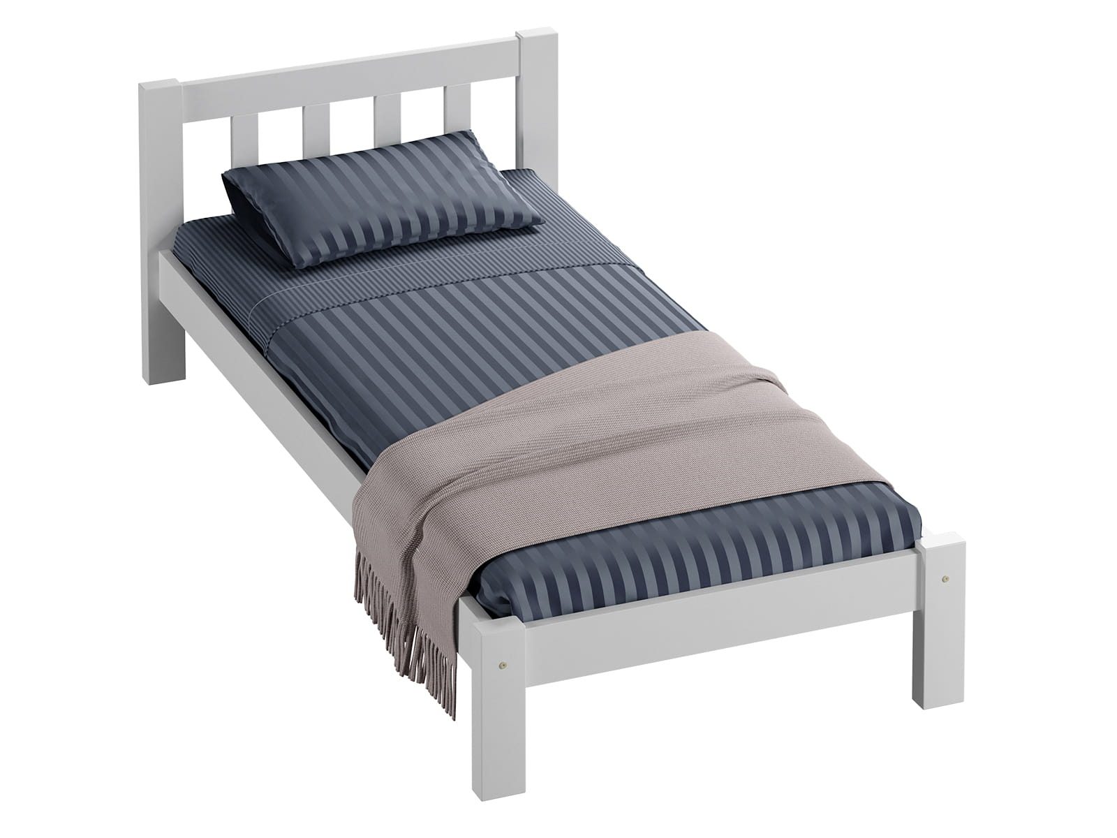 Borovicová postel Olivia 90x200 cm - 90 x 200 cm - www.maxi-postele.cz