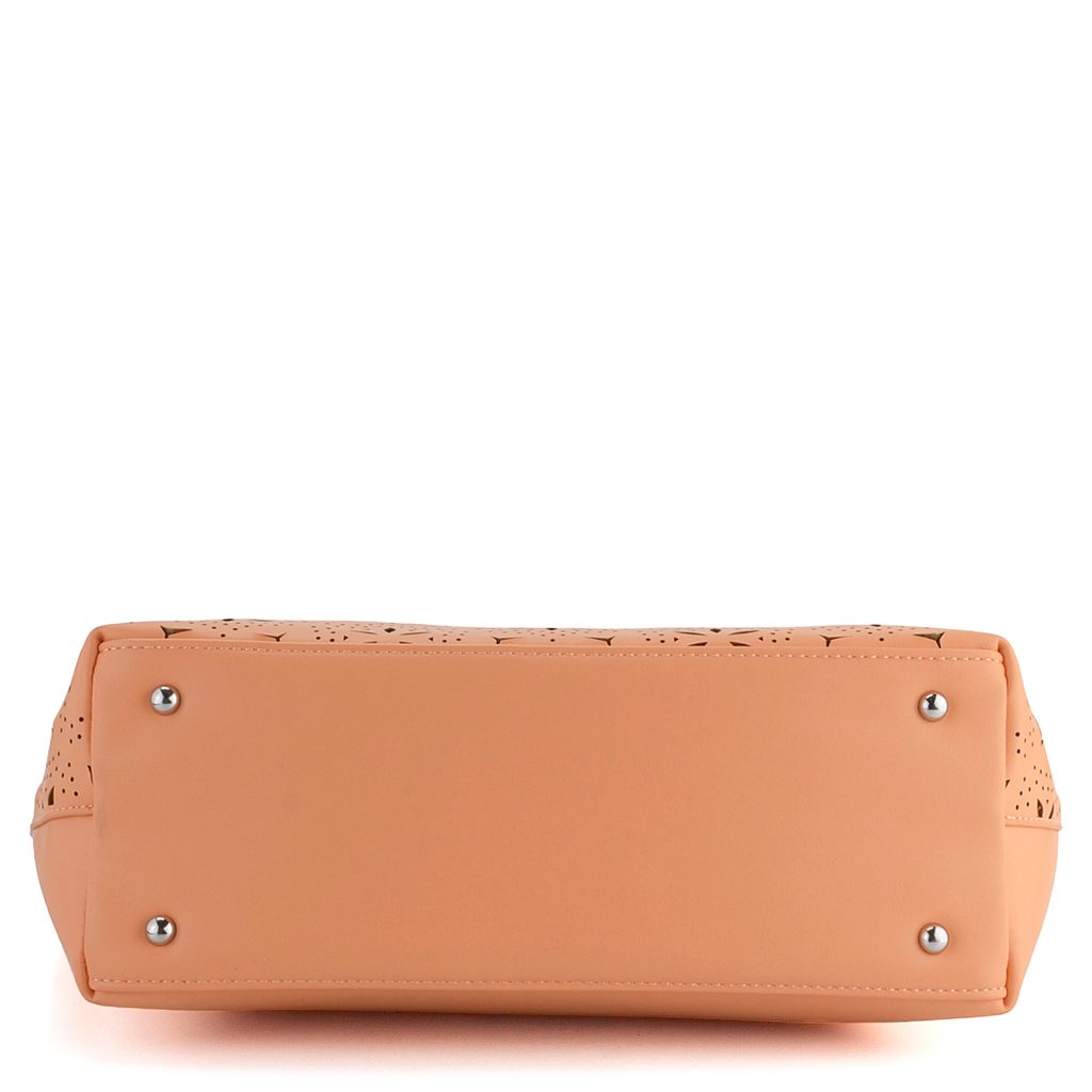 Rieker shopper kabelka se vzorem meruňková H1369-38 - Rieker - Nekožené ...