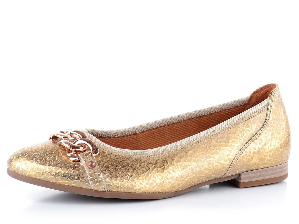 Gabor baleríny zlaté Crash Metallic gold - Gabor - Baleríny - JADI.cz ...