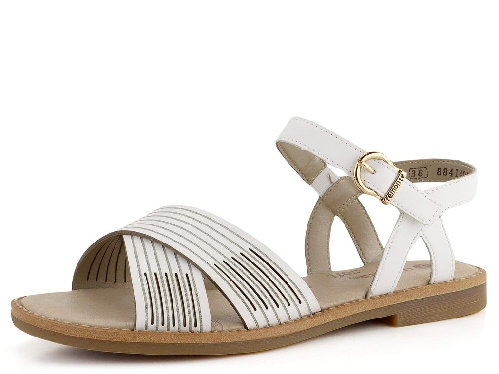 Remonte biele pásikové sandále D3673-80 - Remonte - Sandále - JADI.sk ...