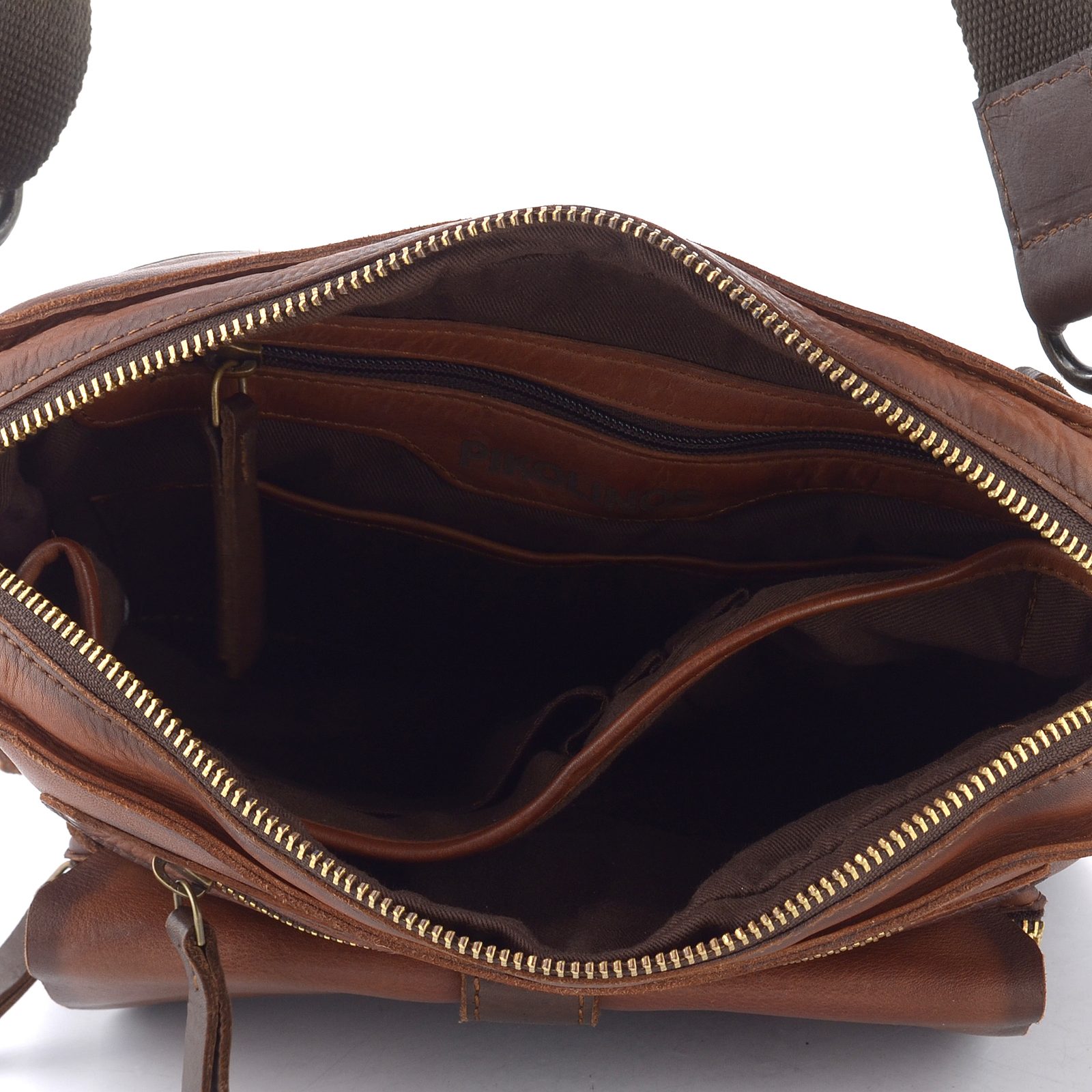 Pikolinos pánská crossbody kabela Caimari cognac MHA-160 - Pikolinos ...