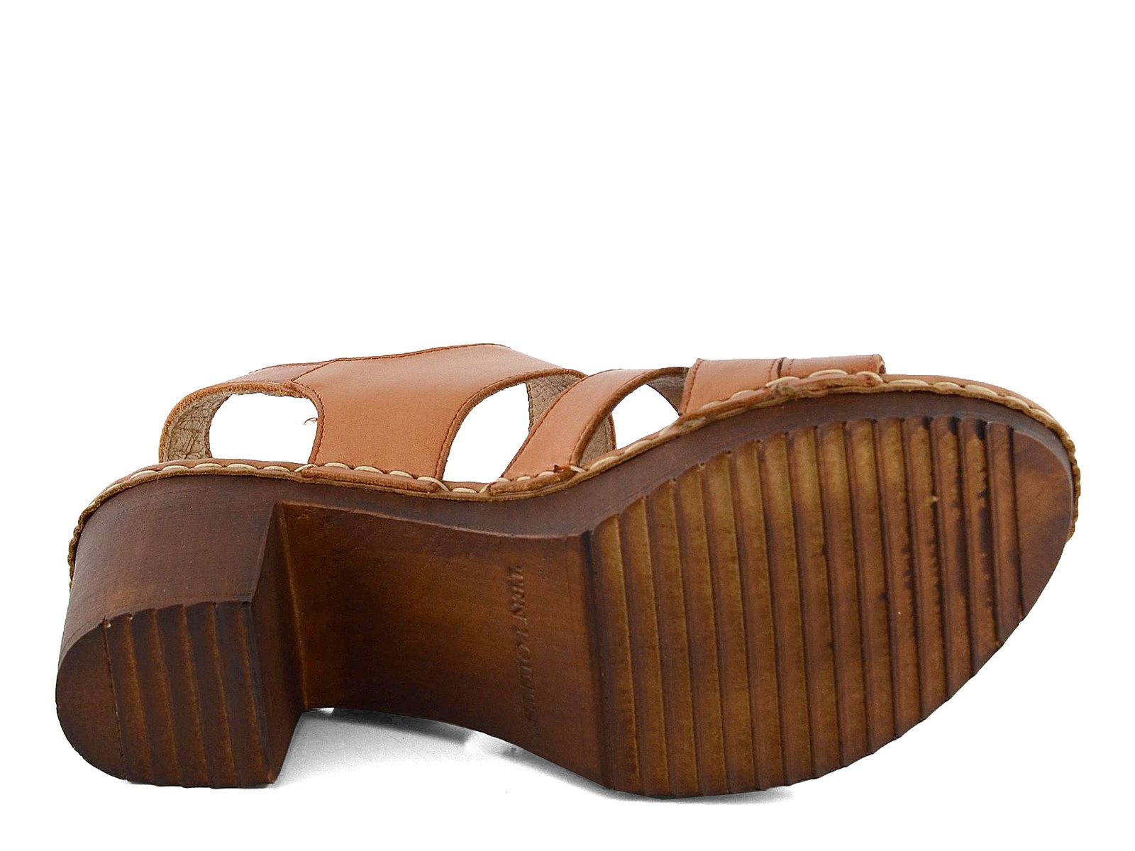 Ten Points sandály na platformě Cognac 517014 - Ten Points - Sandály ...