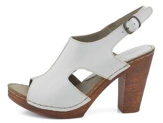 Ten Points sandály na podpatku bílé Melina - Ten Points - Sandály ...