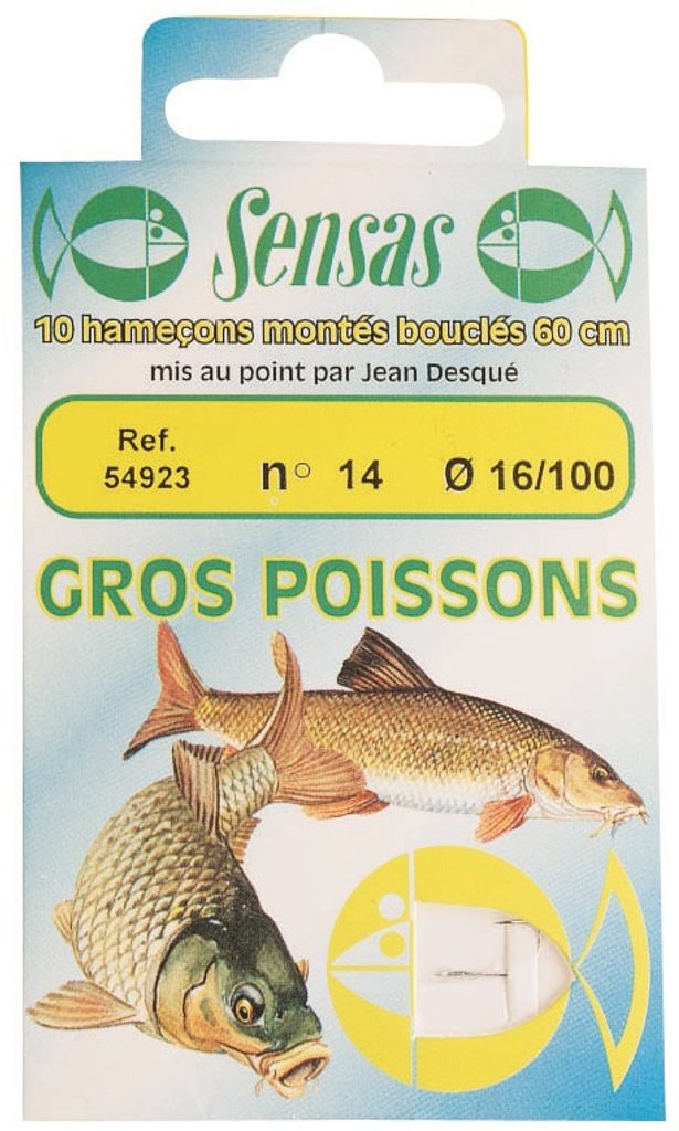 Sensas Hotový návazec Big Fish Strong Wire 60cm 10ks | Chyť a pusť