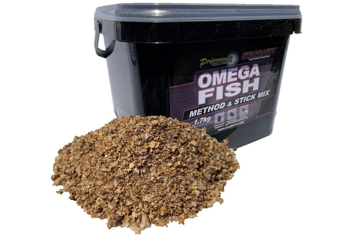 Starbaits Method & Stick Mix Omega Fish 1,7kg | Chyť a pusť