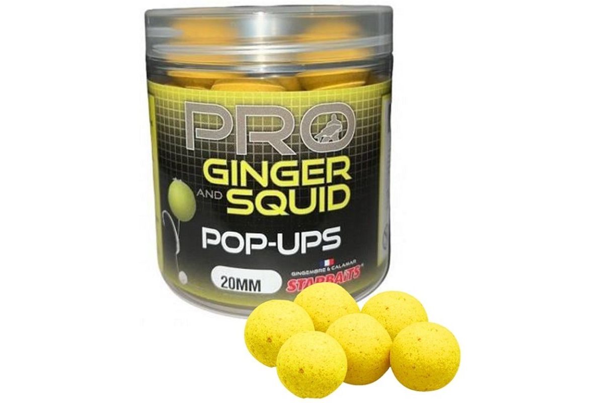 Starbaits Plovoucí Boilie Pro Ginger Squid 80g | Chyť a pusť