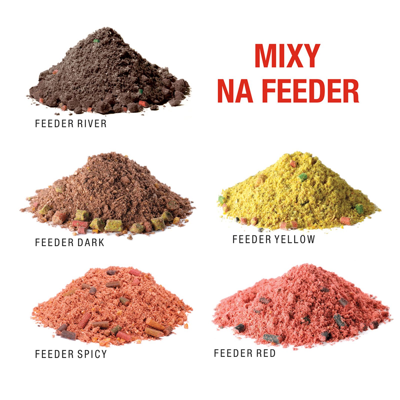 Chytil Feeder Mix 1kg | Chyť a pusť
