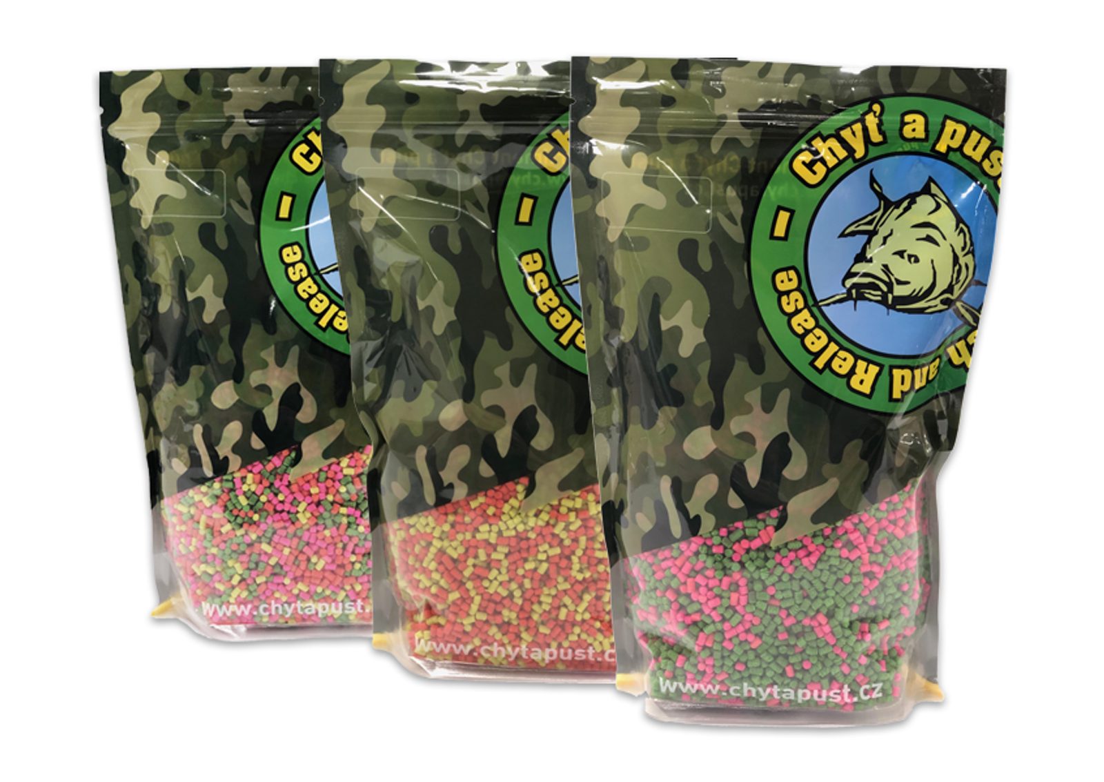 Chyť a pusť Pelety Mini signal PVA Mix 3mm 900g | Chyť a pusť