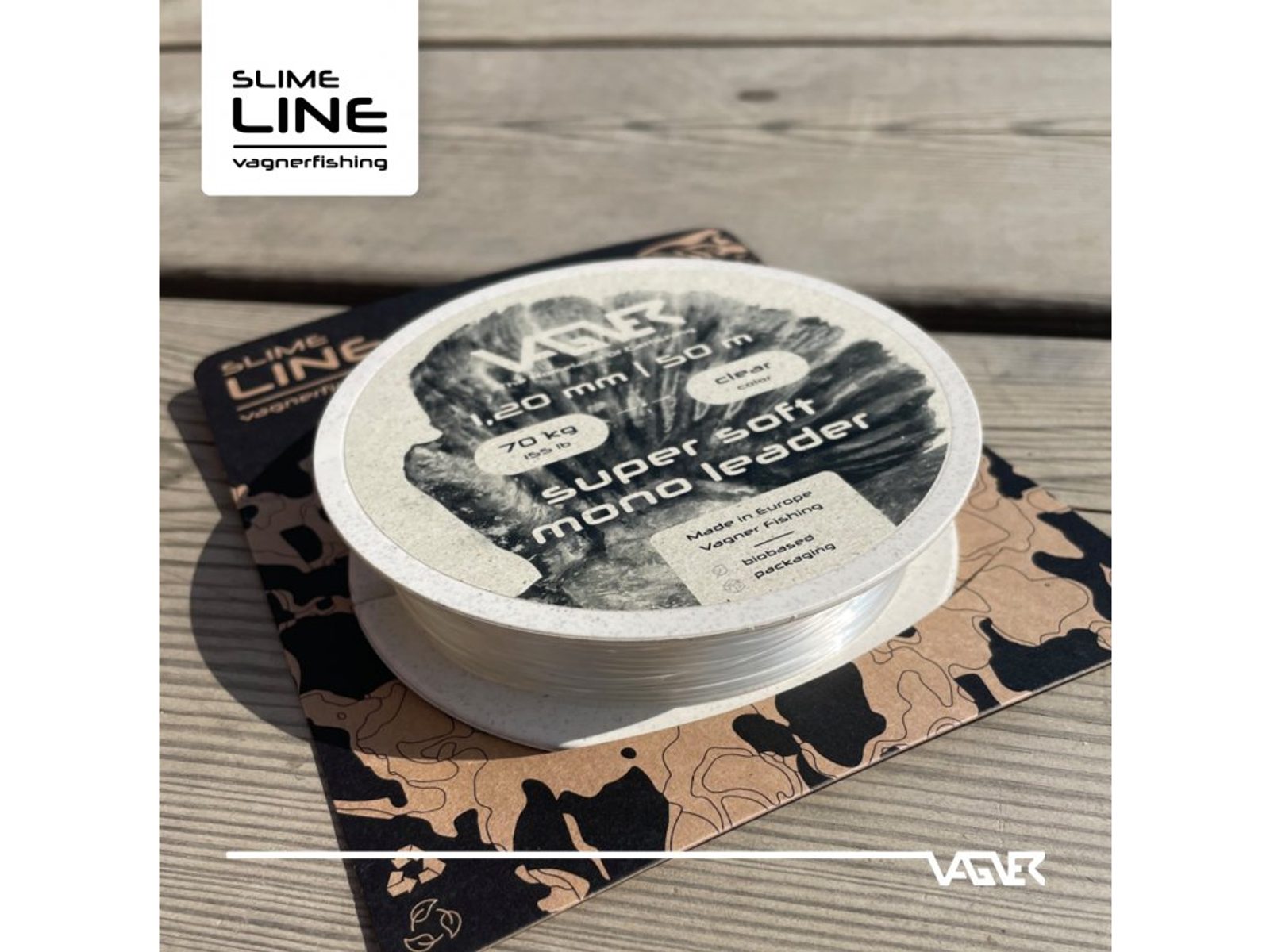 Vagner Návazcový vlasec Super Soft Mono Leader 50m | Chyť a pusť