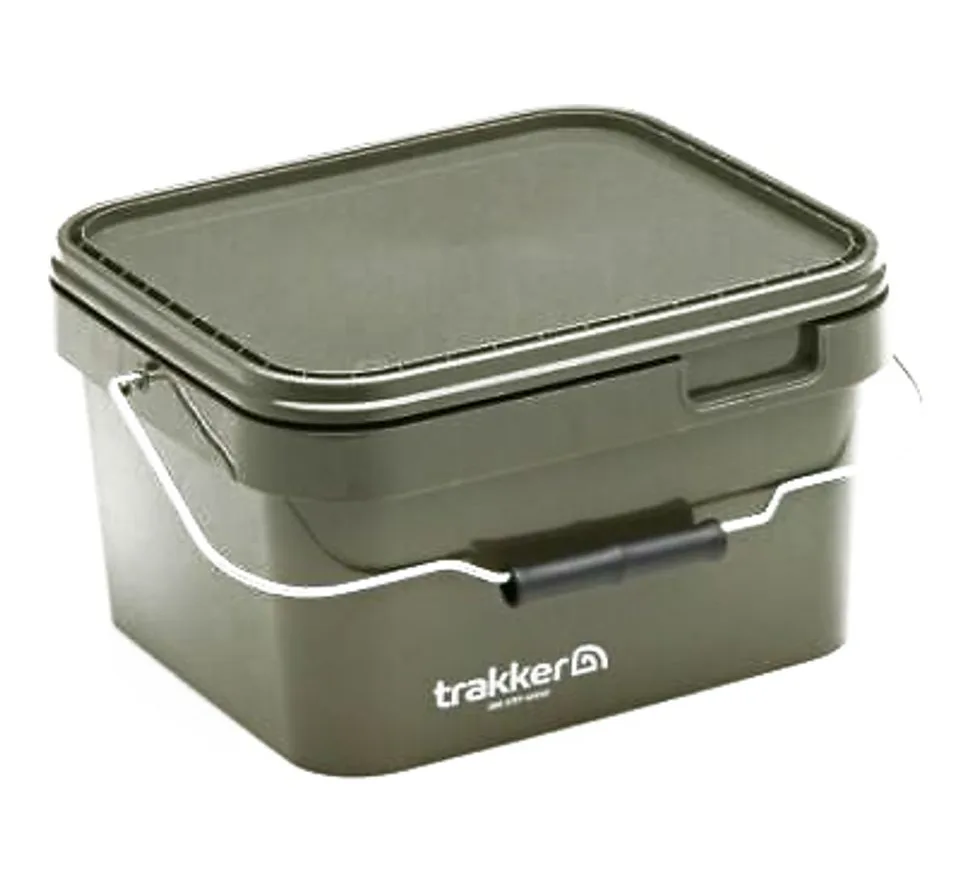 Trakker Plastový kýbl Olive Square Container 5l - recenze - Rybaření v ...