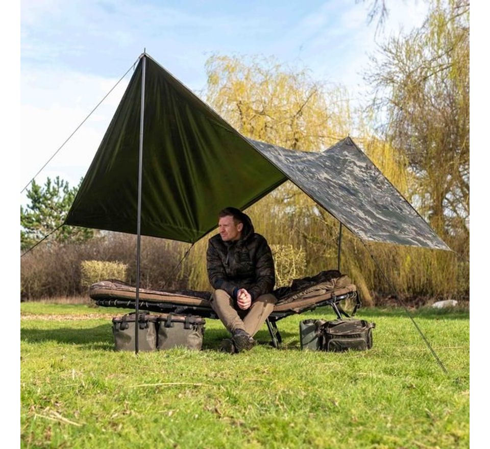 Nash Plachta Bank Life Multi Tarp Camo | Chyť a pusť