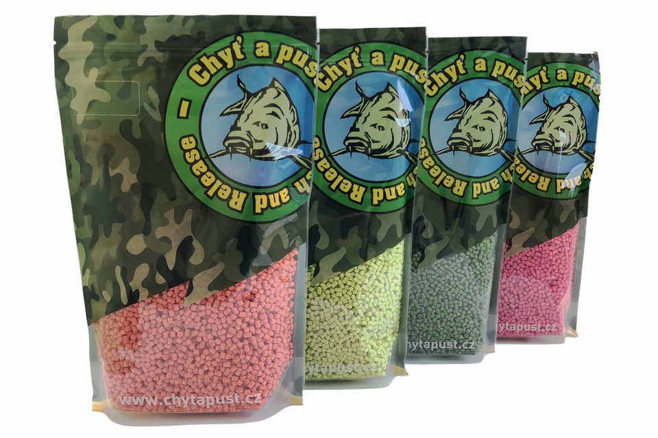 Chyť a pusť Pelety Mini signal PVA FLUO 3mm 900g | Chyť a pusť