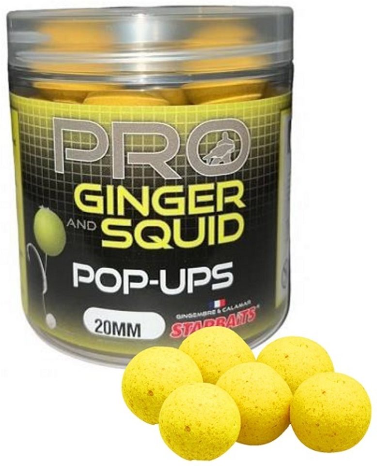 Starbaits Plovoucí Boilie Pro Ginger Squid 80g | Chyť a pusť