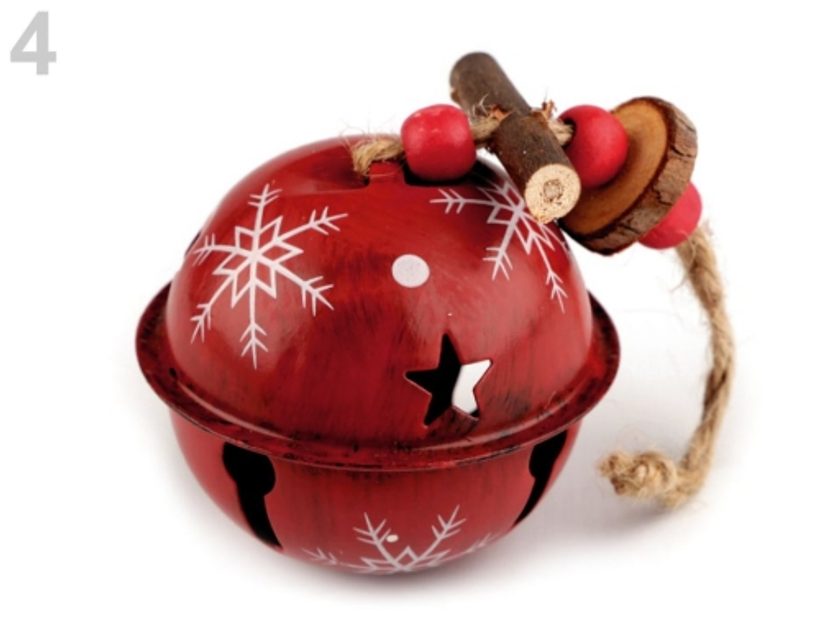 Vánoční rolničky vintage velké Peknydarek.cz