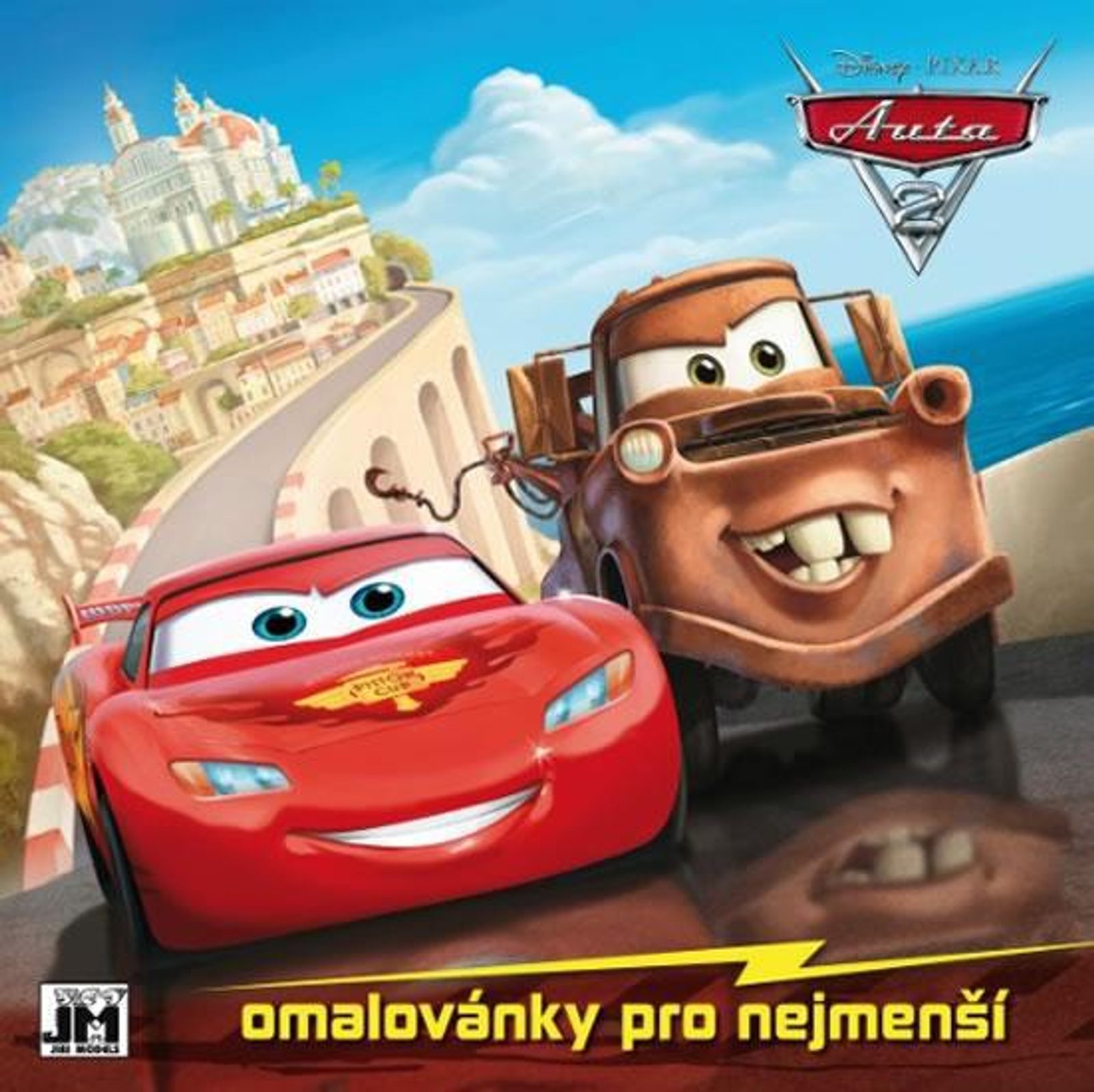 JIRI MODELS Omalovánky pro nejmenší AUTA Peknydarek.cz