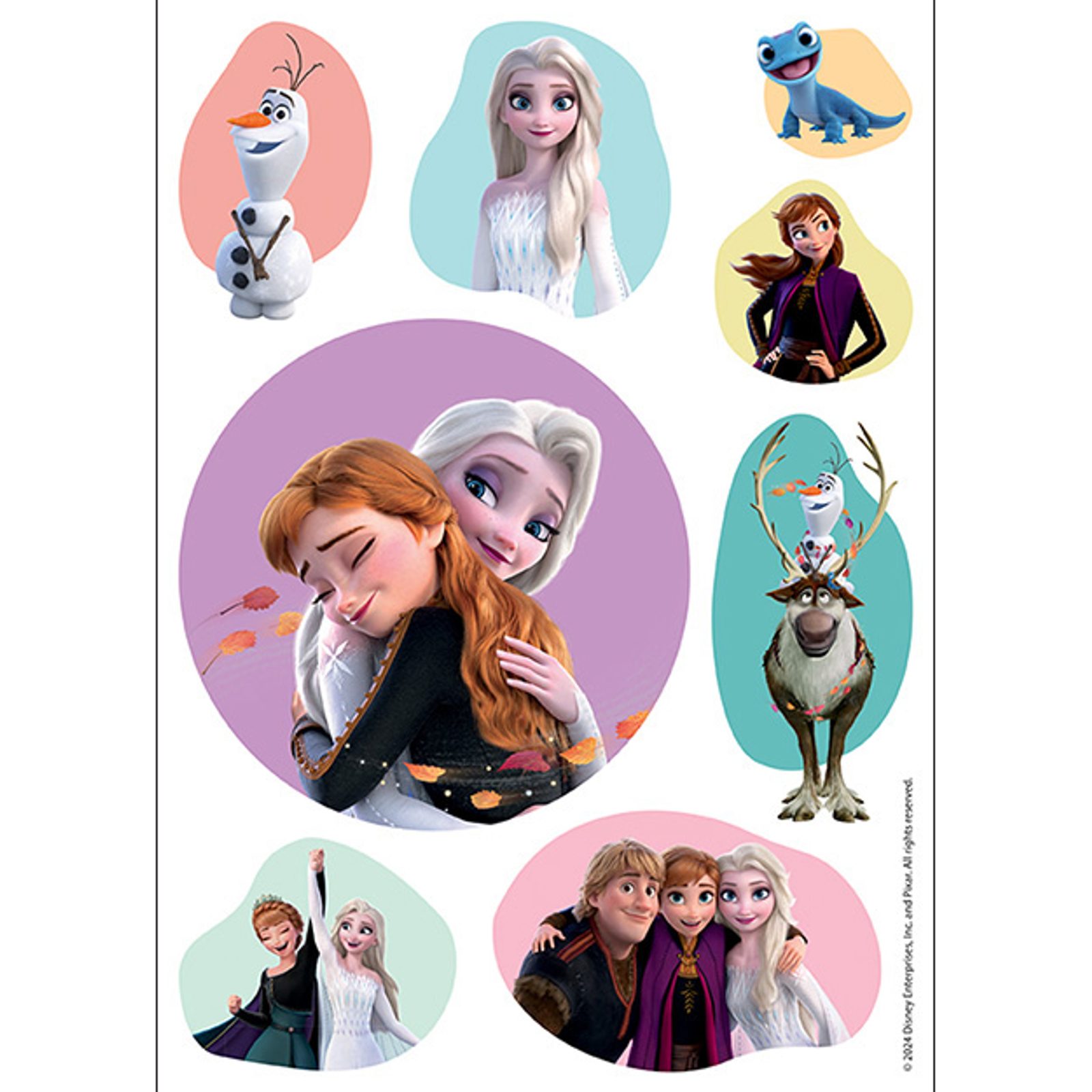 Omalovánka s nažehlovacími obrázky FROZEN - Ledové království Peknydarek.cz