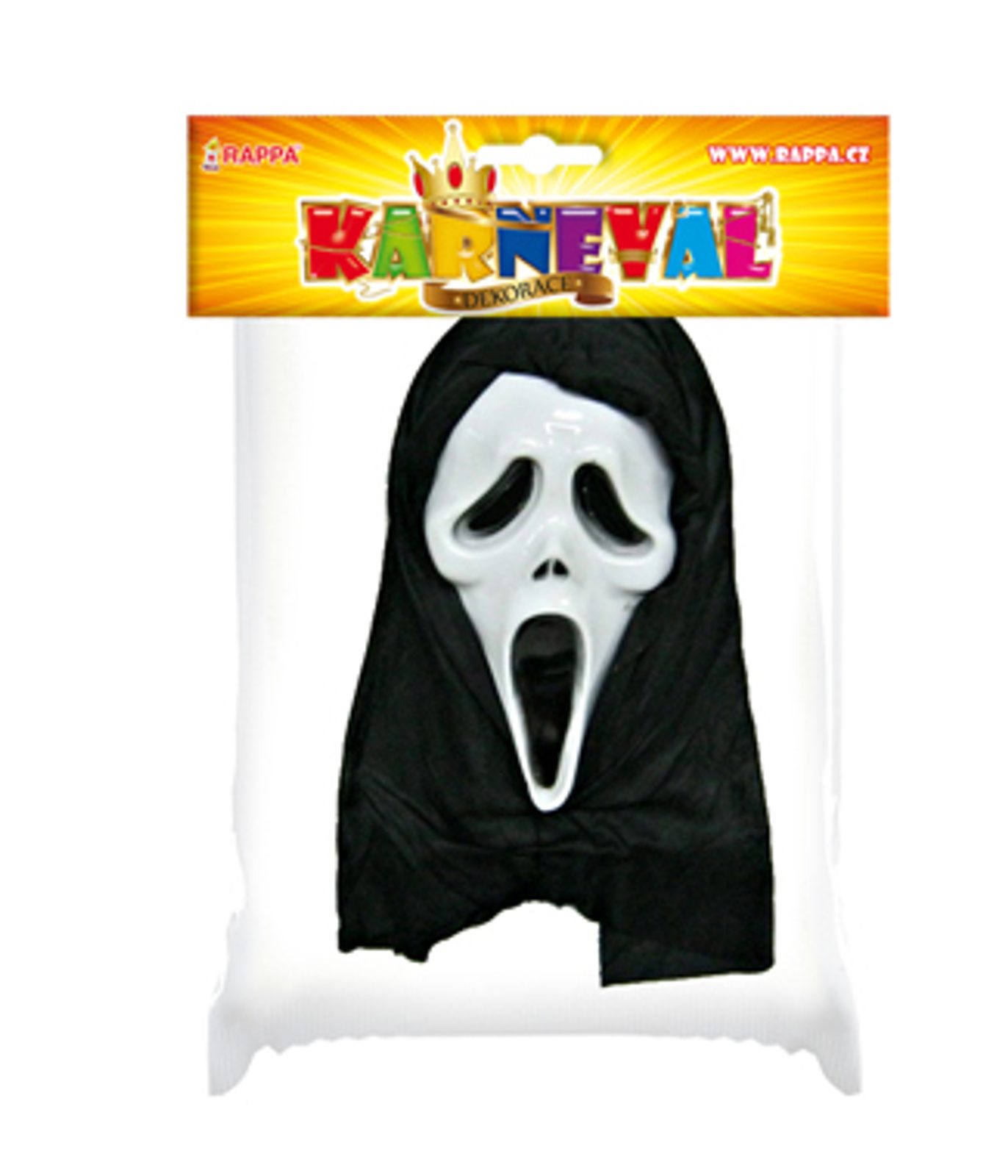 Maska duch - karnevalová maska GHOSTFACE Peknydarek.cz