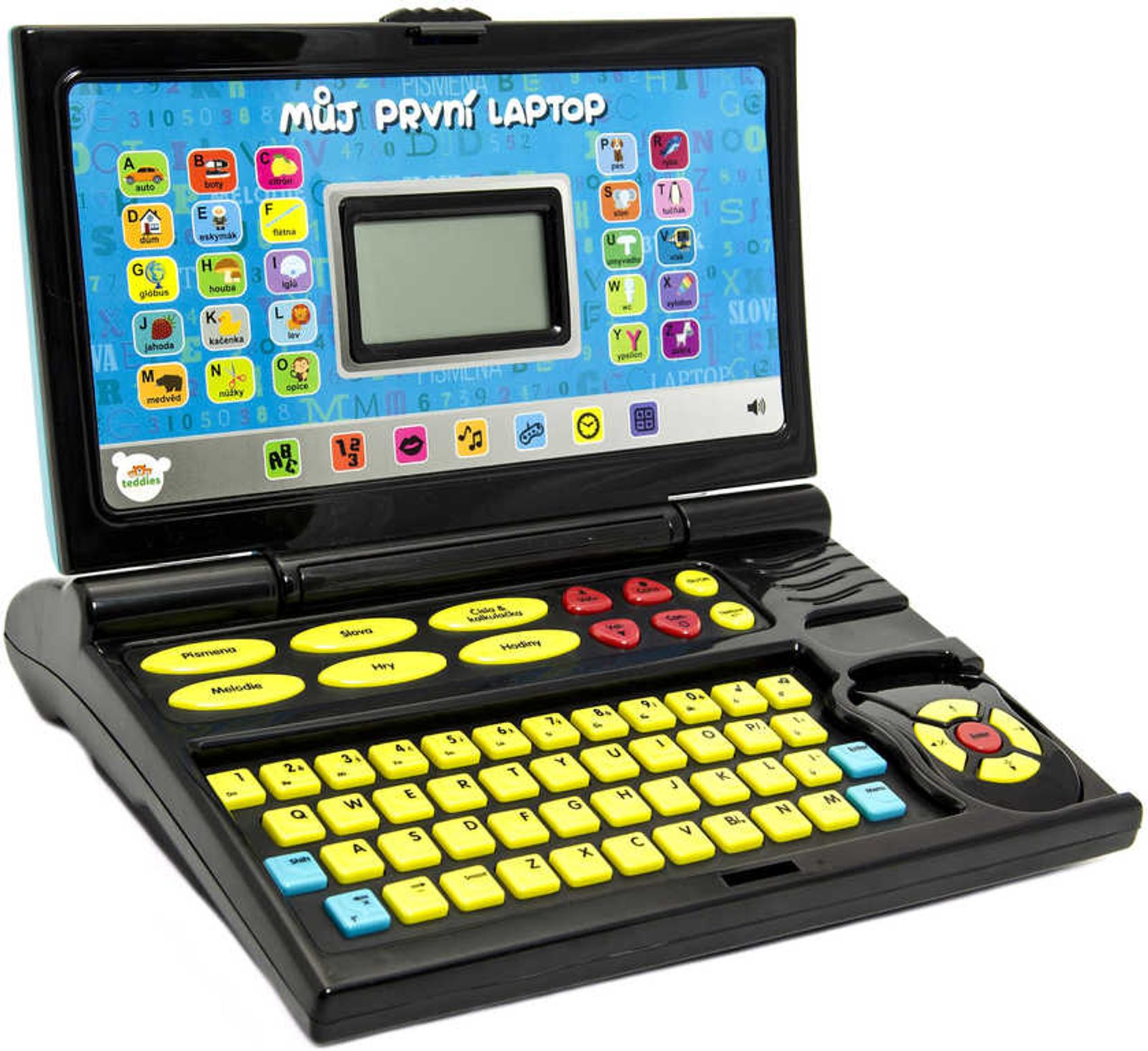 Můj první laptop multifunkční dětský notebook naučný 50 programů na ...