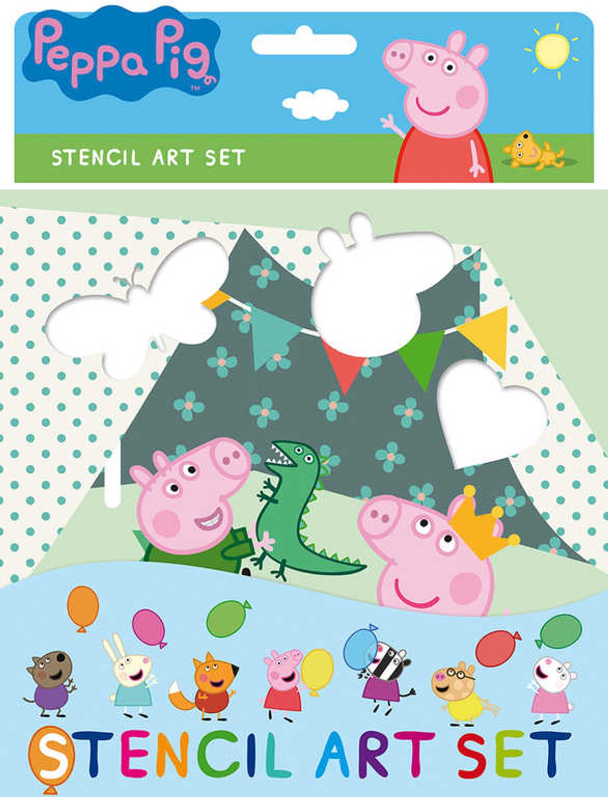 JIRI MODELS Šablony zábavné Peppa Pig Peknydarek.cz
