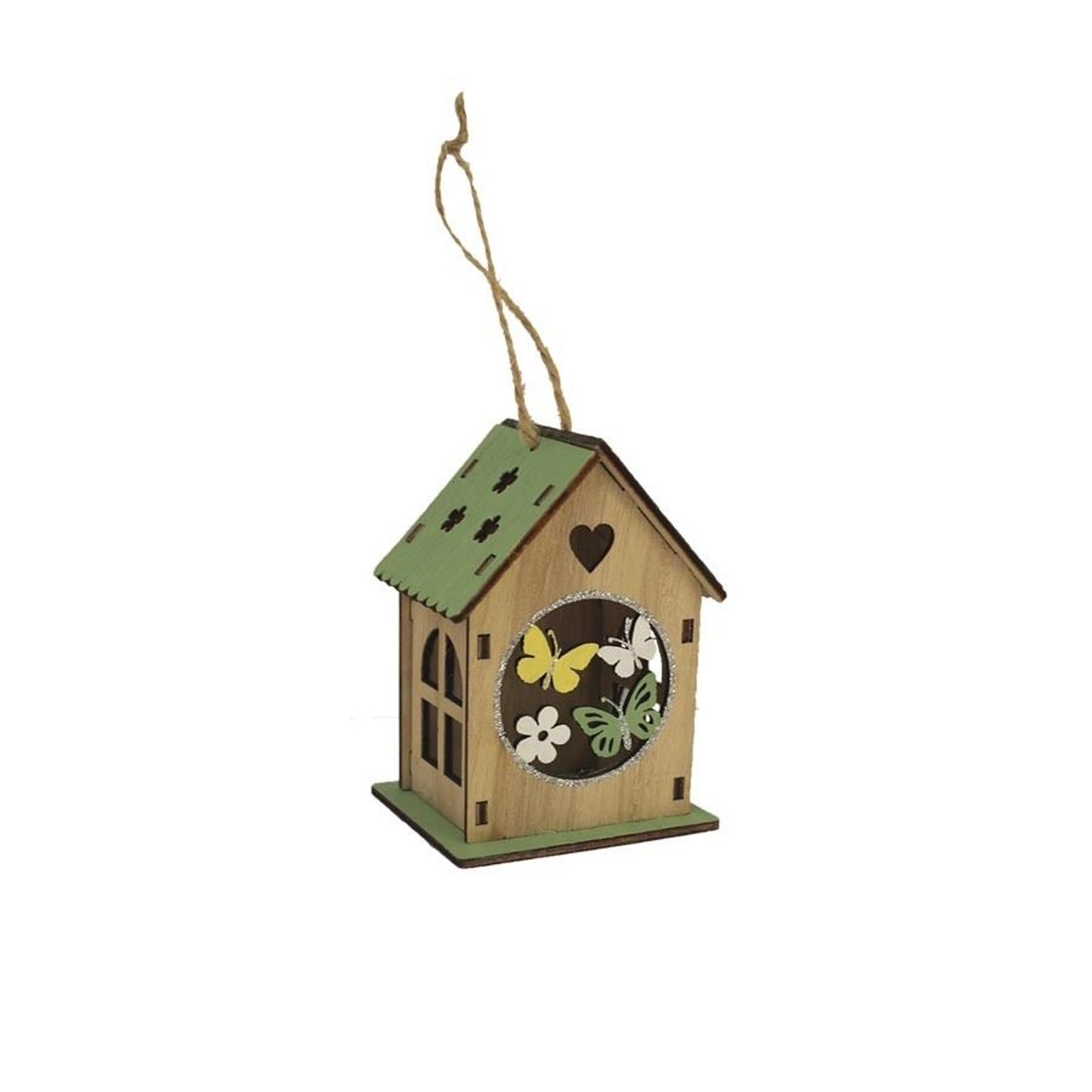 Dekorační budka D3921 | Dekorace k zavěšení | Mikaton.cz