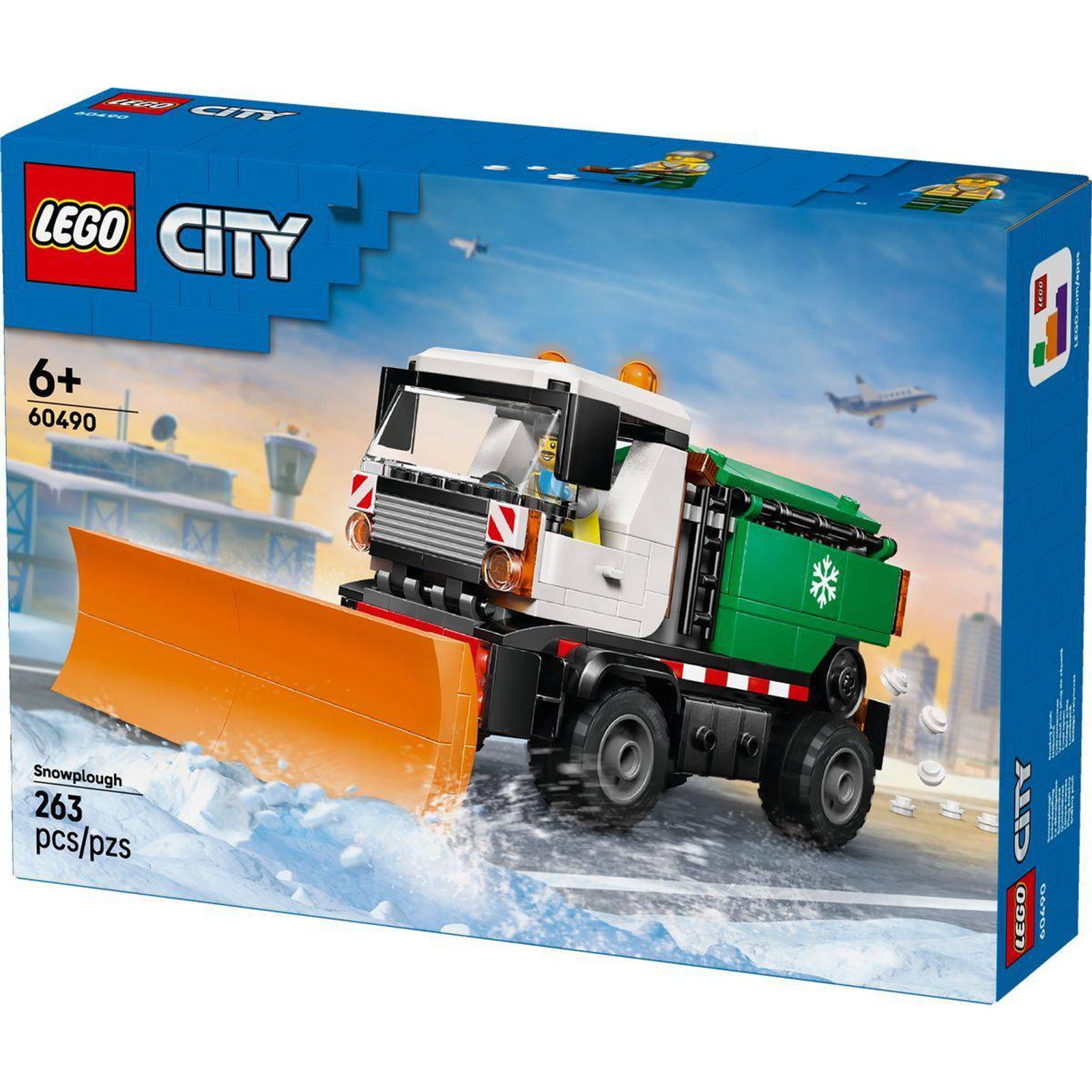 LEGO CITY Auto Sněžný pluh 60490 STAVEBNICE | LEGO City | Mikaton.cz