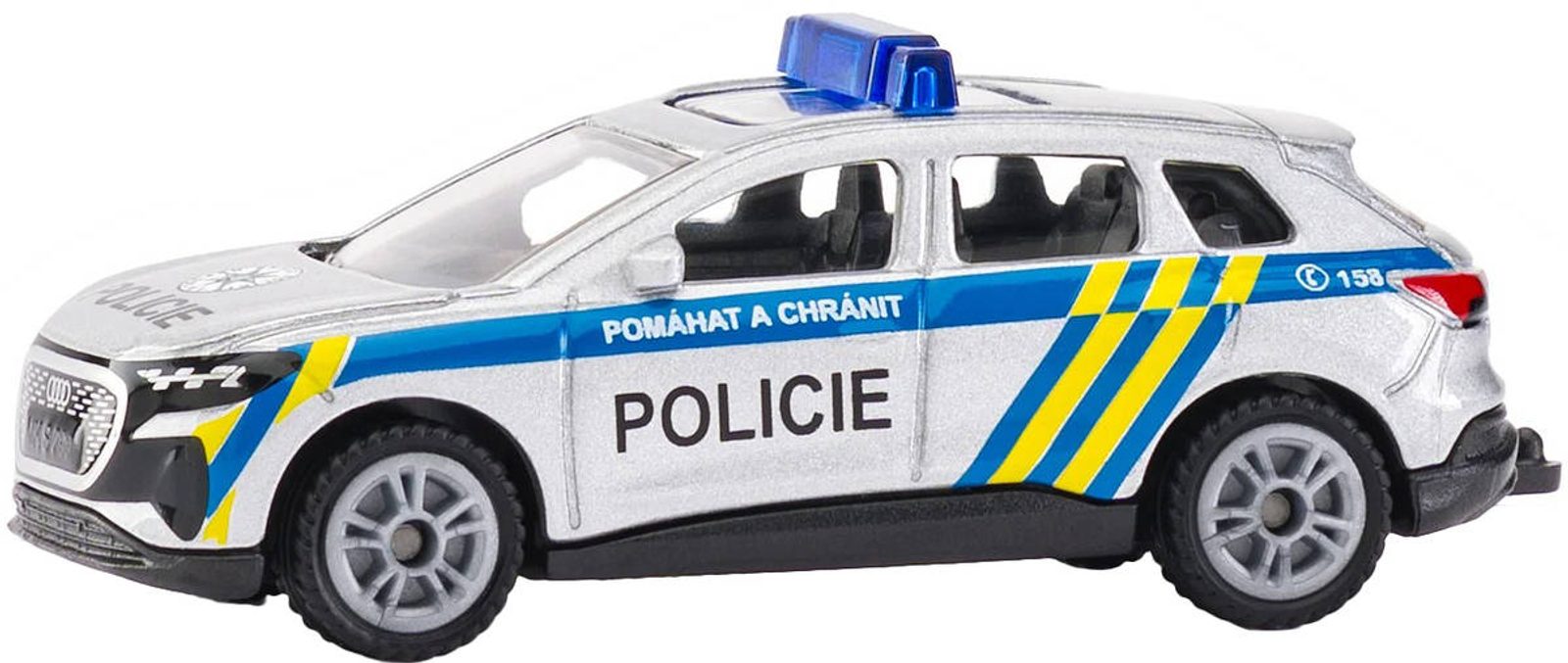 SIKU Auto Audi Q4 e-tron česká policie kovový model 1552 | Policejní ...