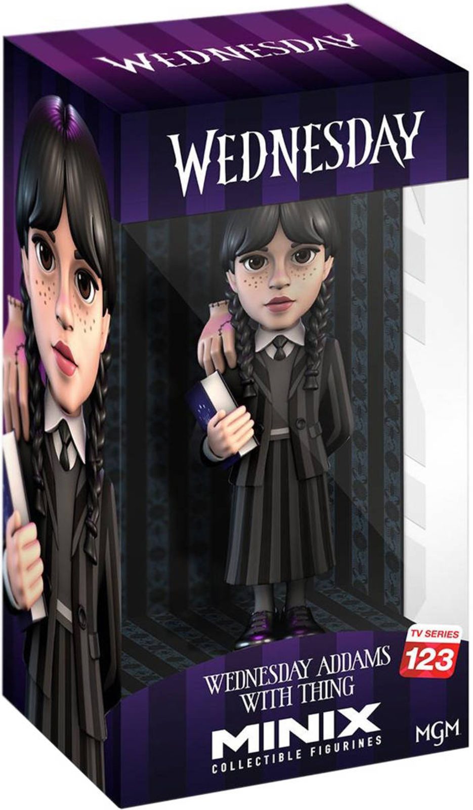 MINIX Figurka sběratelská Wednesday Addams s rukou filmové postavy ...