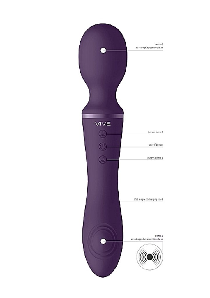 Vive by Shots Enora Wand & Vibrator - VIVE - Masážní hlavice - Vibrátory, PRO ŽENY - Vibrátorek.cz