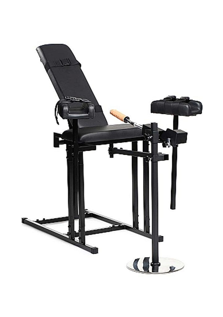 Deeplove.sk - Master Series Leg Spreader Obedience Chair with Sex ...