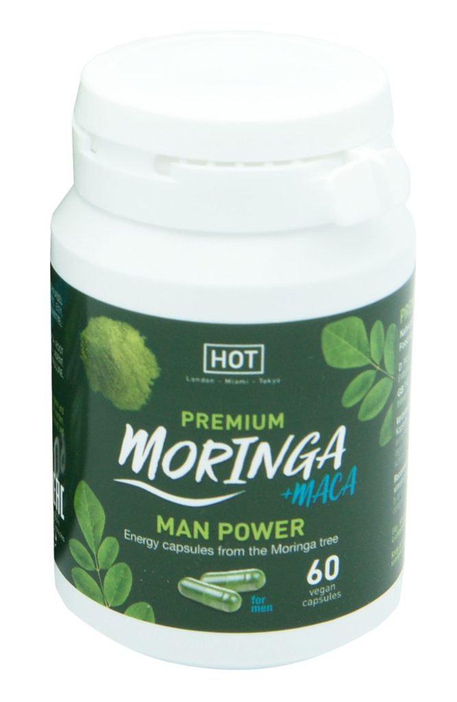 Deeplove.sk - HOT Pure Moringa + Maca Man Power - HOT - Podpora erekcie - PRE MUŽOV