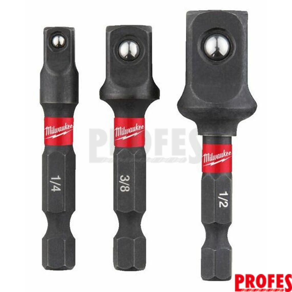 4932479228 set adaptérů 1/4"+3/8"+1/2" SHOCKWAVE IMPACT DUTY ...