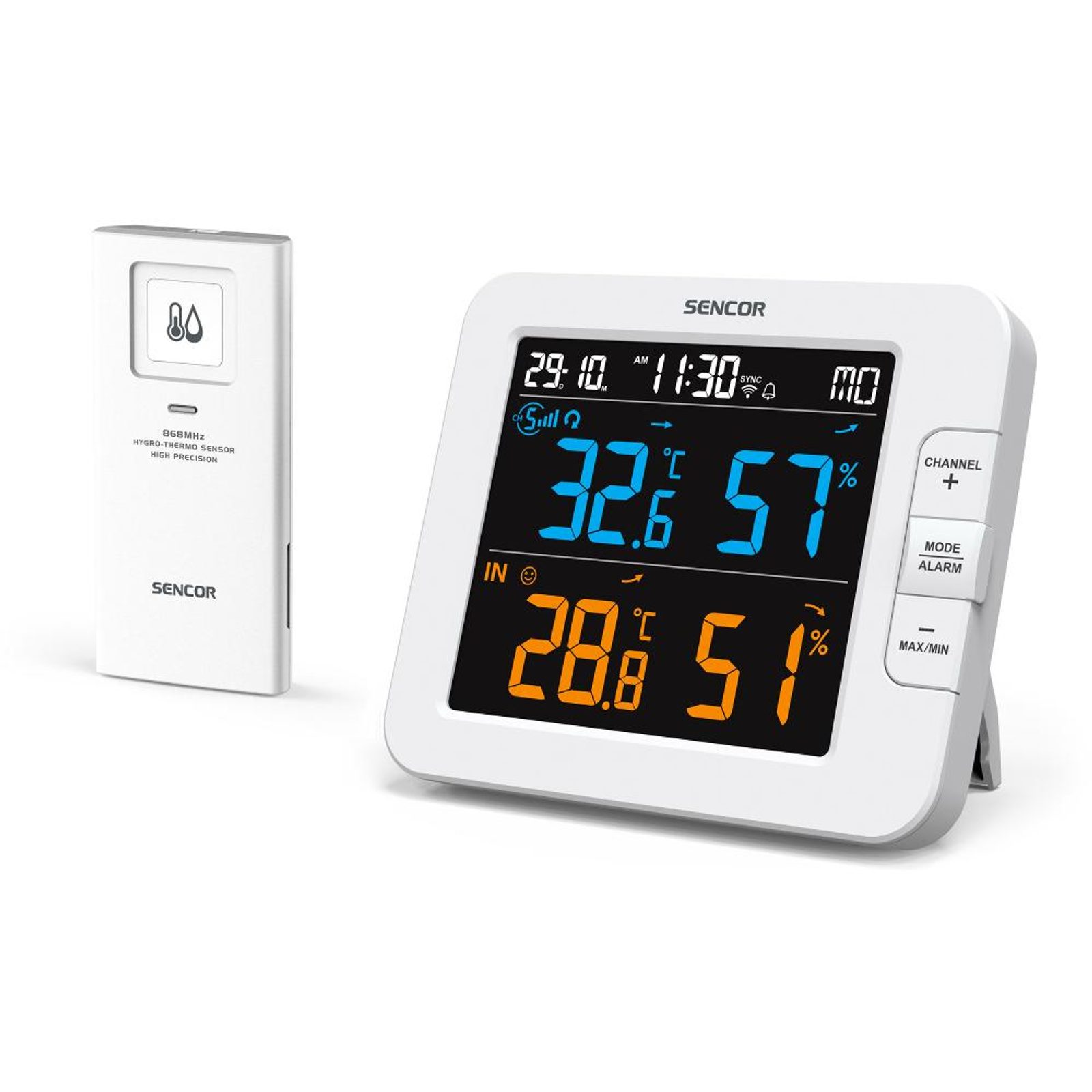 GSM-Market.cz - SWS 8600 SH MĚŘÍCÍ STANICE SENCOR - Sencor - Meteostanice - Televize a ...