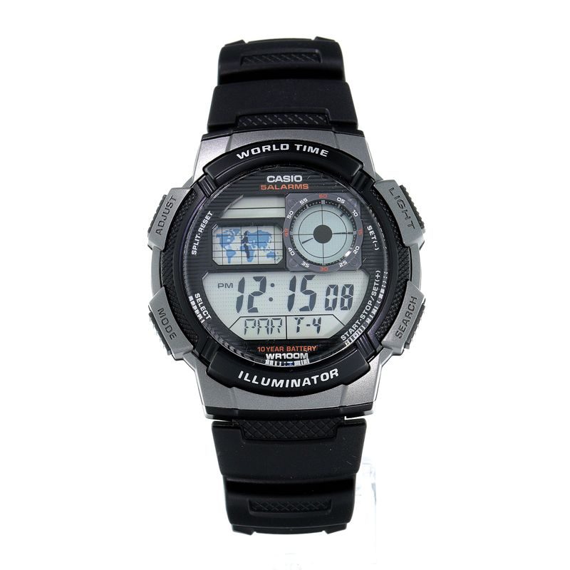 Casio World Timer - AE-1000W-1BVEF - TimeStore.sk
