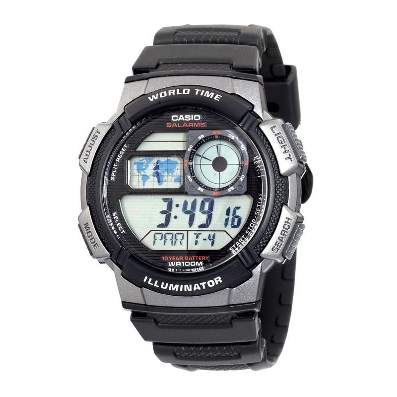 Casio World Timer - AE-1000W-1BVEF - TimeStore.sk