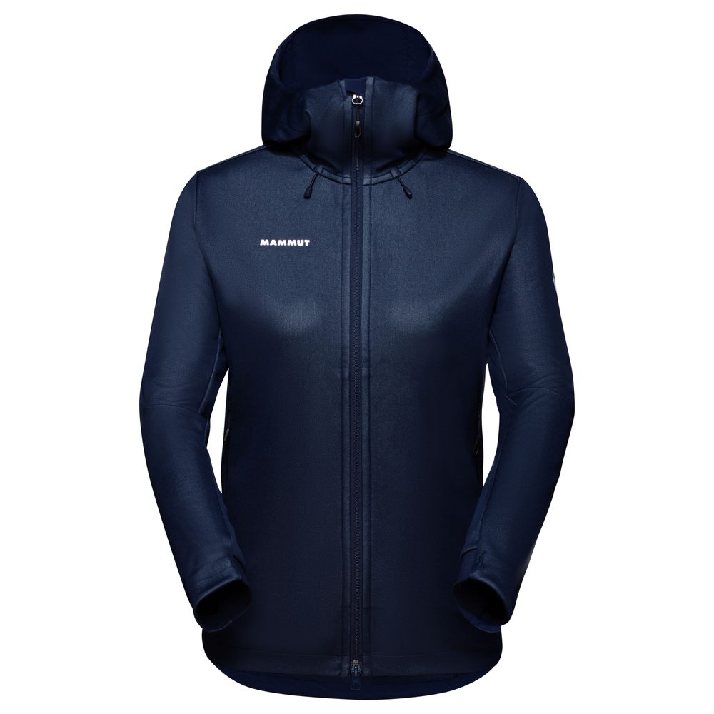 Ultimate VII SO Hooded Jacket Women marine - Outdoor jacket for women ...