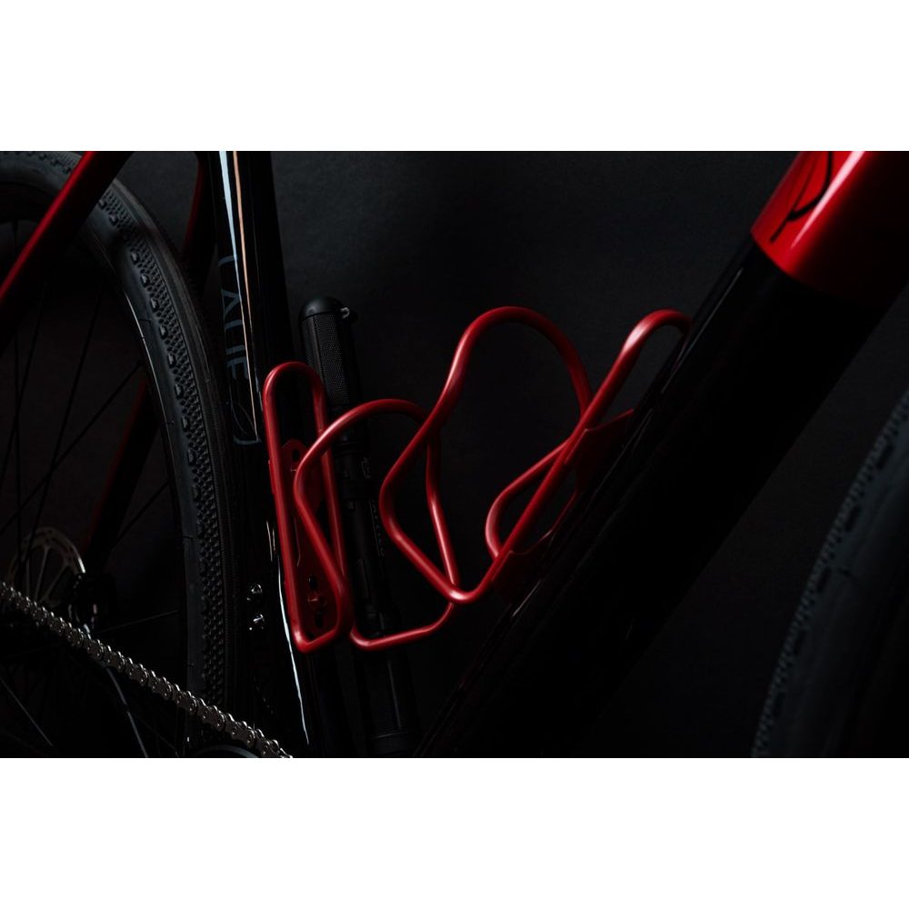 Sicuro Titanium Ruby Red Cerakote - bottle basket - SILCA - 92.61