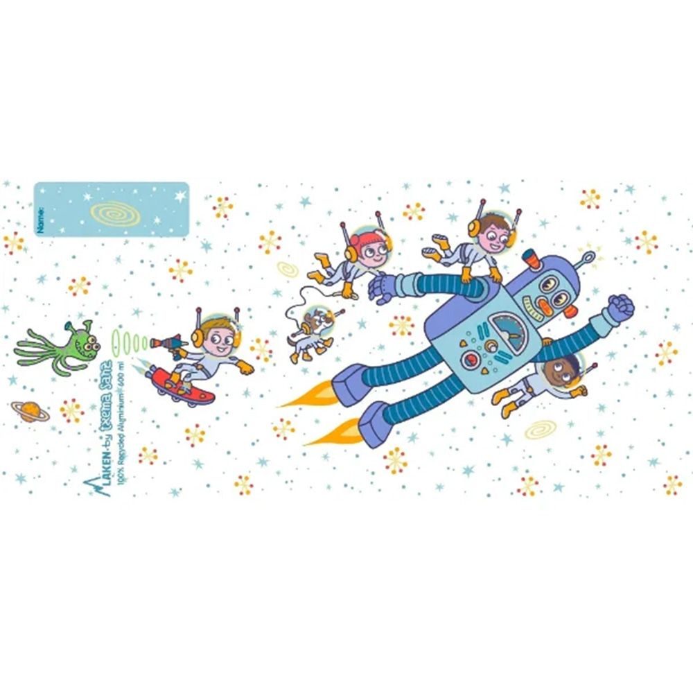 Outdoorweb - Summit 450 ml Space Robot - Tritanová láhev - LAKEN - 422 Kč
