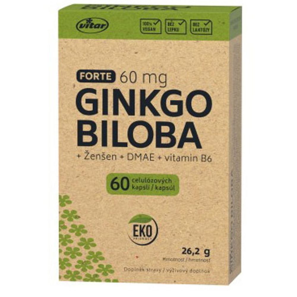 Outdoorweb.eu - EKO Ginkgo biloba forte, 60 tablet - Ginkgo biloba ...